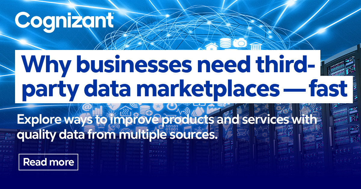 Why businesses need third-party data marketplaces — and fast