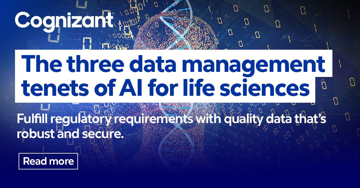 The three tenets of AI data management in life sciences
