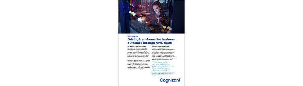 AWS Cloud Consulting, Migration and Management | Cognizant