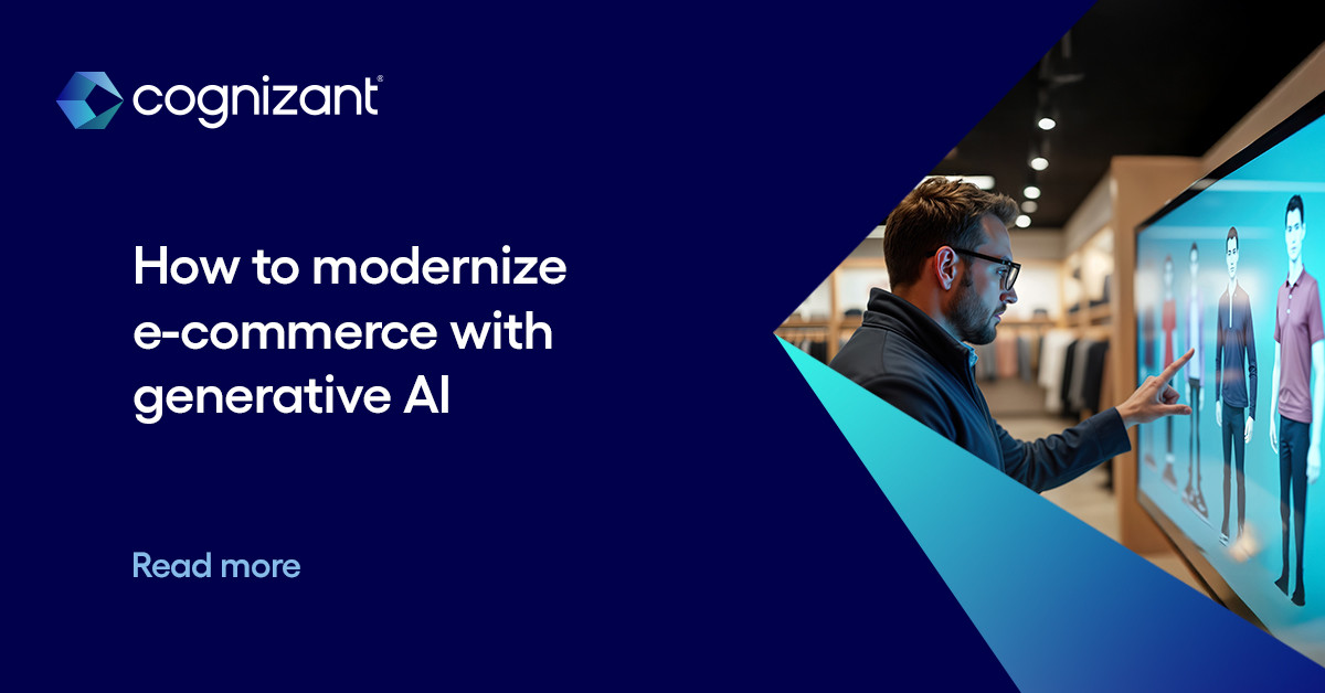 Generative AI Opportunities in Ecommerce | Cognizant