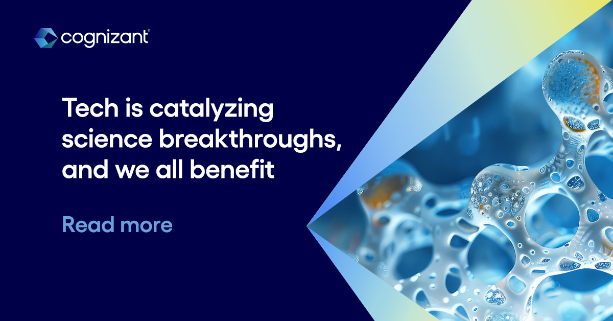 As technology pushes science forward, the world benefits