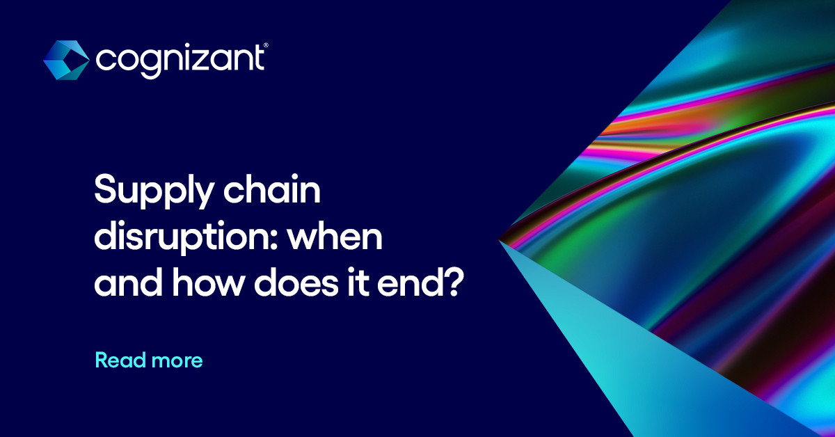 Supply chain disruption: when and how does it end?