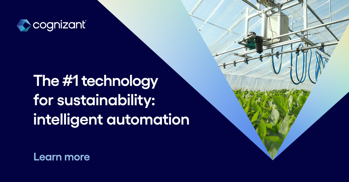 Study: Intelligent automation is #1 for boosting sustainability
