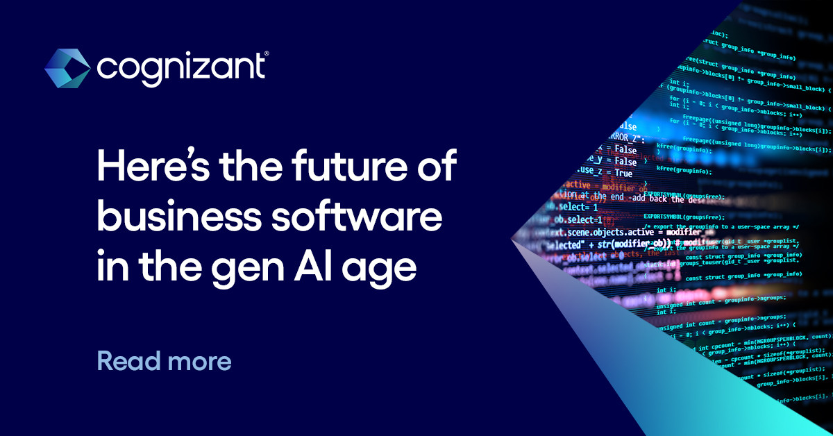 How business software will look when enhanced with gen AI