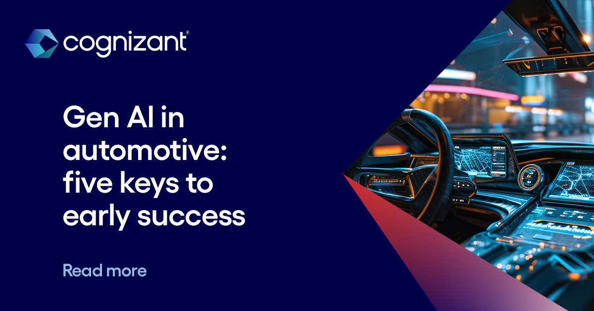 Five guiding principles for deploying gen AI in automotive